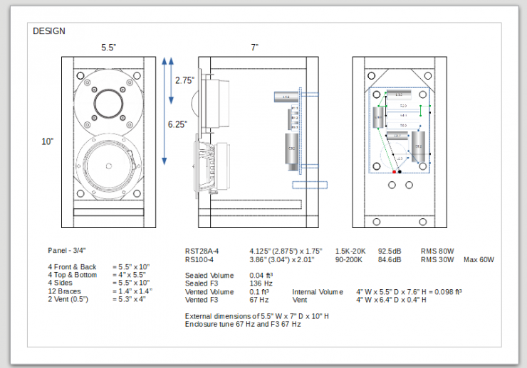 Passive Speaker Build :: Olin Tech SB